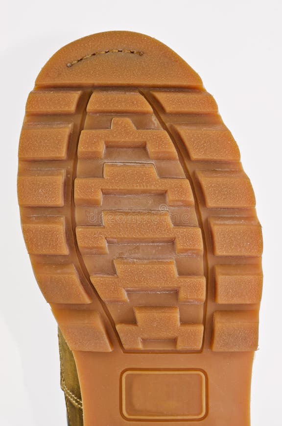 Boot sole stock image. Image of cleats, micro, boot, construction ...