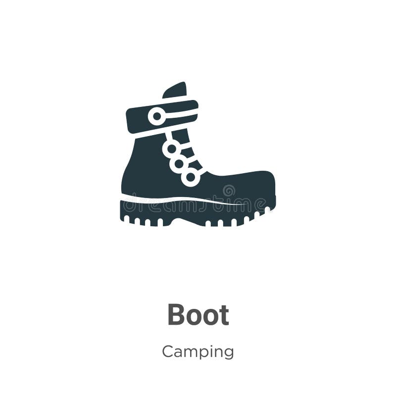 Car Boot Vector Icon on White Background. Flat Vector Car Boot Icon ...