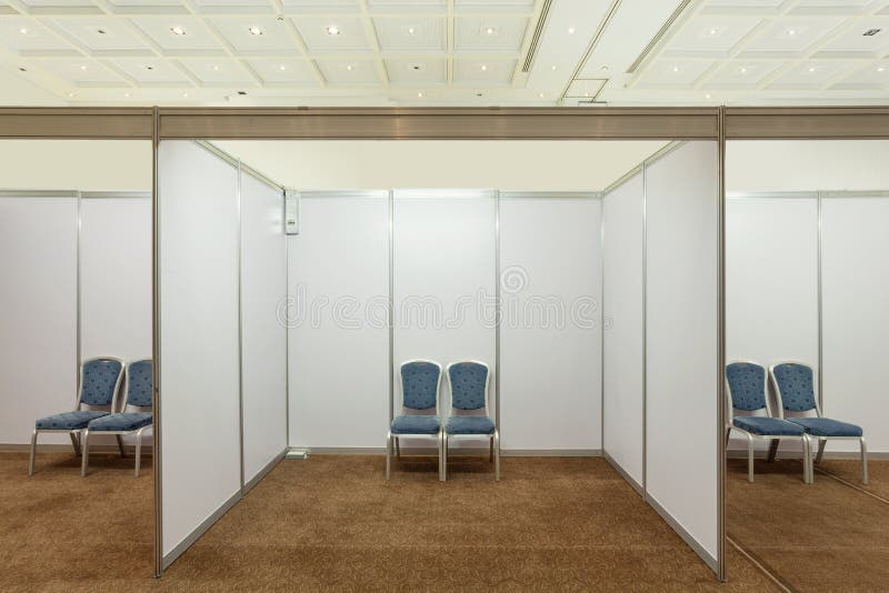 Booth with lighting stock image. Image of kiosk, convention - 60591413