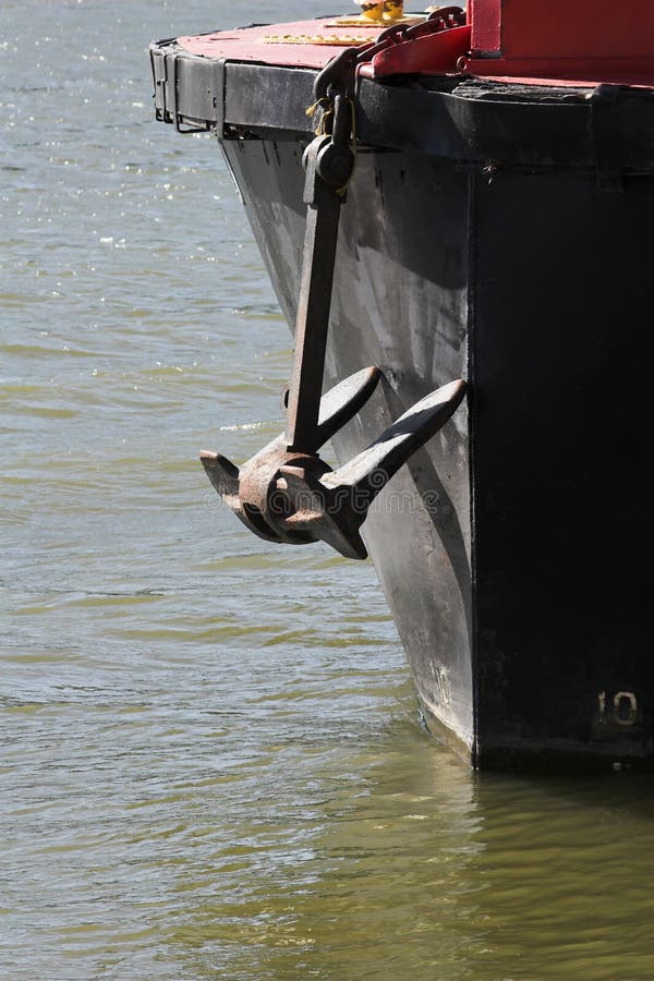 Bootsanker stockbild. Bild von heck, boot, seemann, ökologie - 12106387