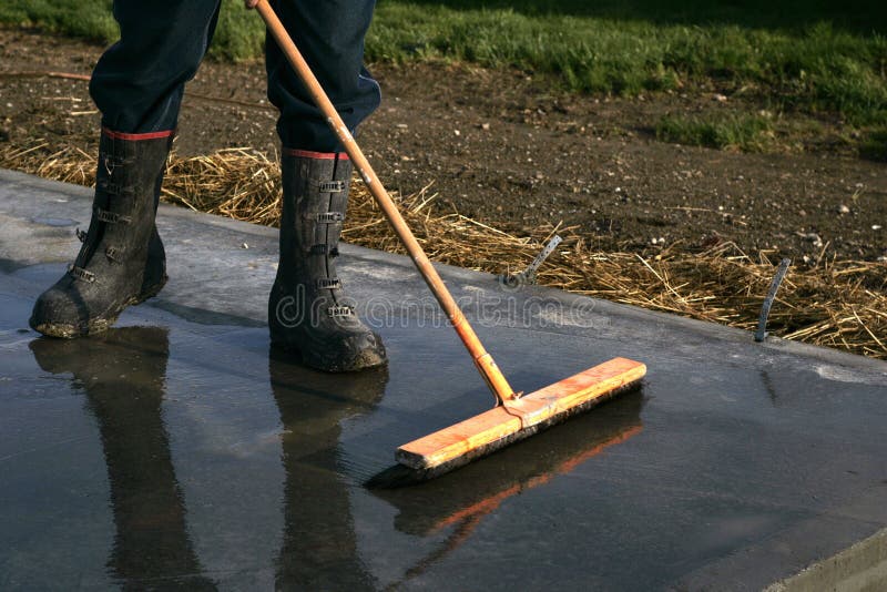 Boots and Broom stock photo. Image of site, project, boots - 277558