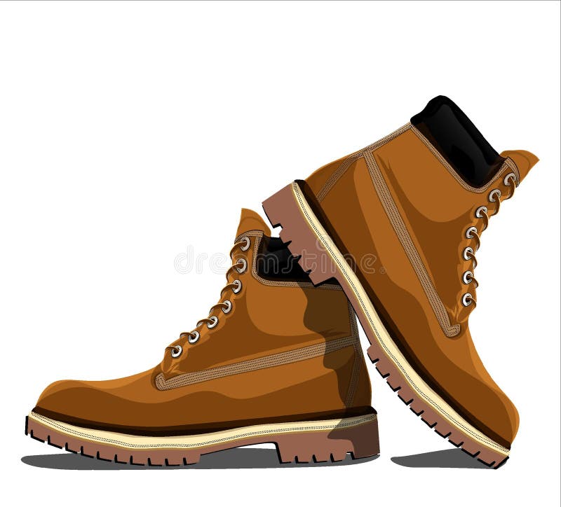 Boots Illustration Vector Image Stock Vector - Illustration of element ...