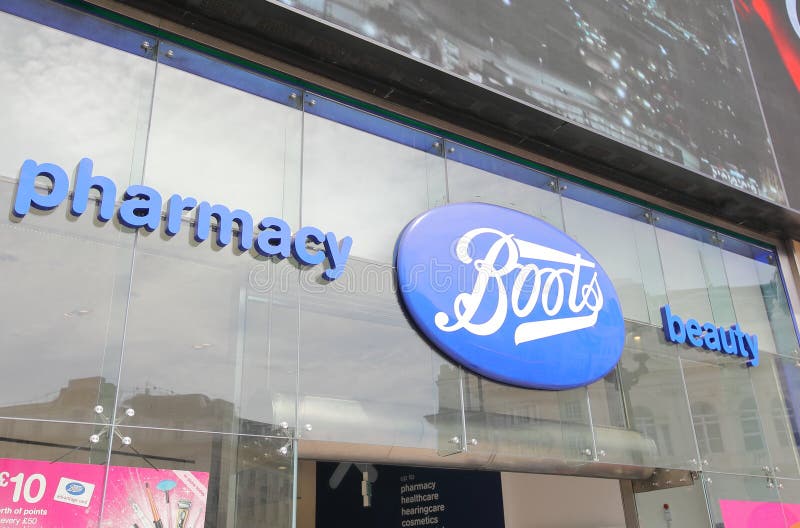 Boots pharmacy logo editorial stock photo. Image of editorial - 97063183