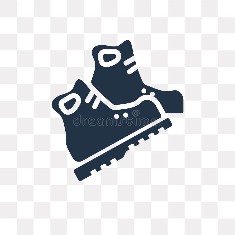 Boots Vector Icon Isolated on Transparent Background, Boots Tra Stock ...