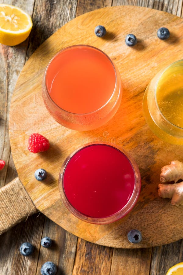 Boozy Alcoholic Hard Kombucha Cider Stock Image - Image of refreshment ...