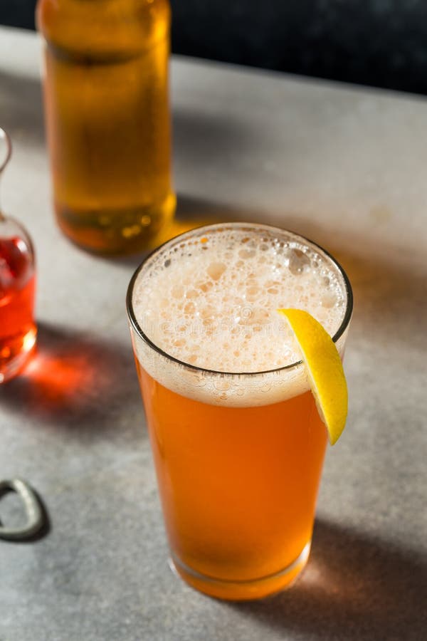 Boozy Cold Spaghett Beer Cocktail Stock Image - Image of cocktail ...
