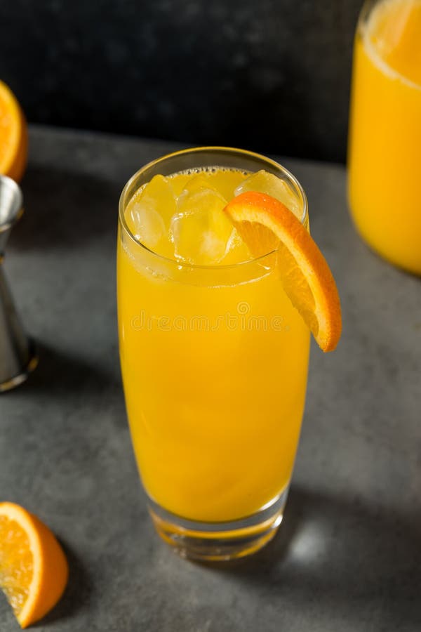 Boozy Cold Vodka Screwdriver Cocktail Stock Image - Image of ...