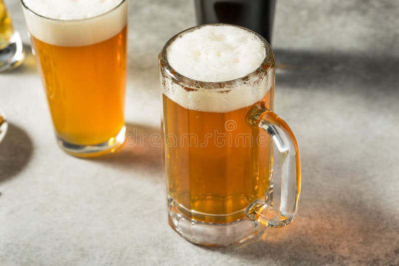 Boozy Group of Craft Beers stock photo. Image of light - 310953056