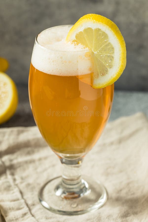 Boozy Refreshing Beer Shandy Cocktail Stock Image - Image of alcoholic ...