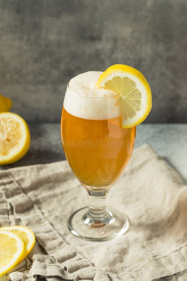 Boozy Refreshing Beer Shandy Cocktail Stock Photo - Image of beer, cold ...