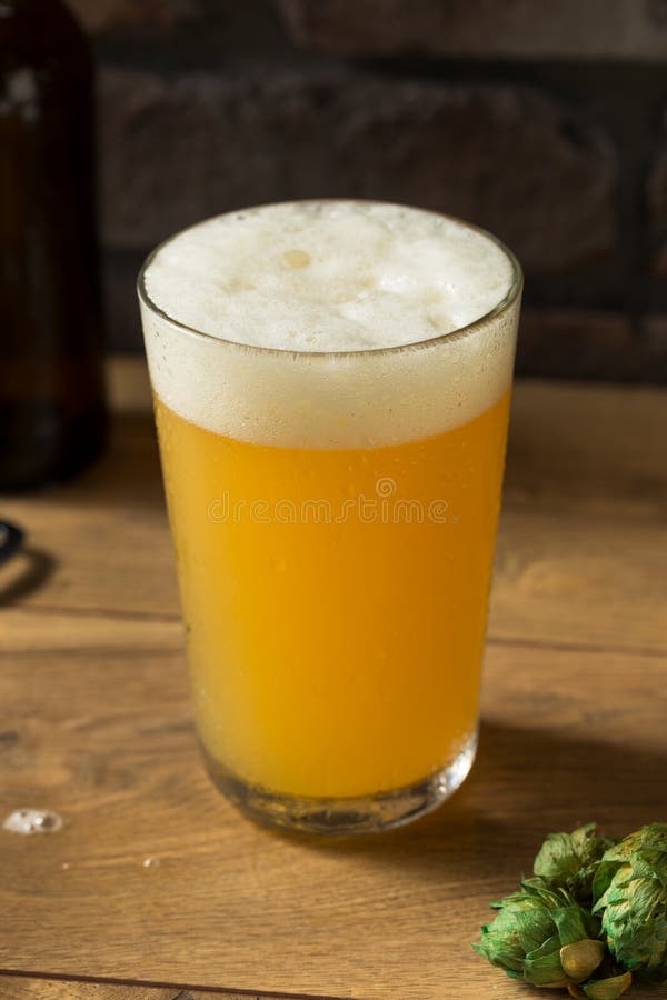 Boozy Refreshing Hoppy IPA Beer Stock Photo - Image of alcohol, brew ...