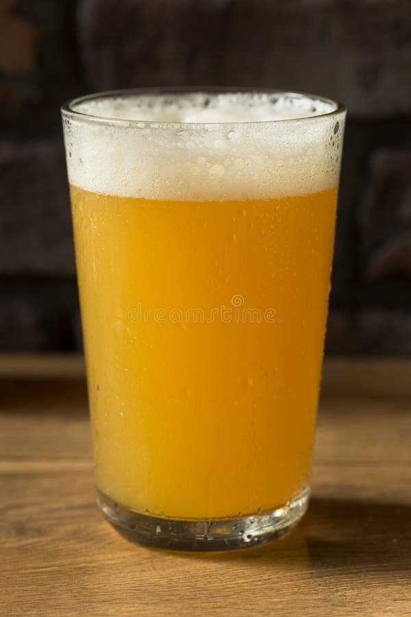 Boozy Refreshing Hoppy IPA Beer Stock Photo - Image of alcohol, golden ...
