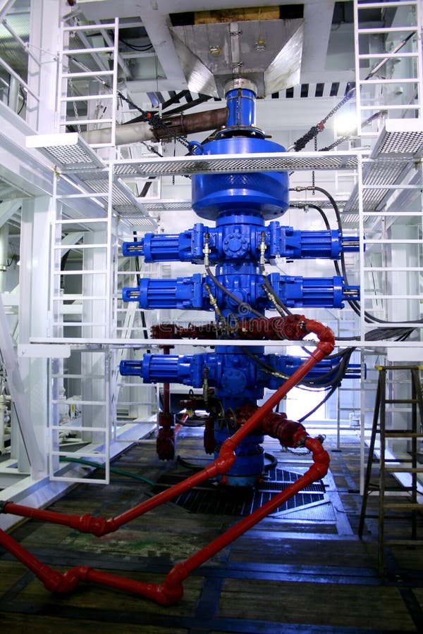 Bop stack stock photo. Image of power, barrel, pipes, cable - 3694350