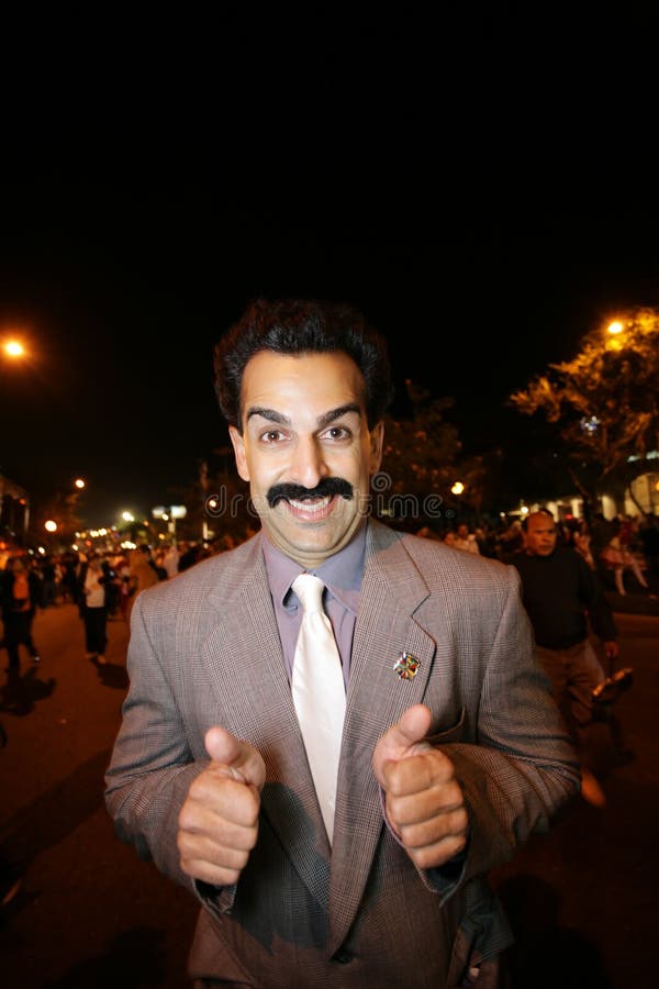 Borat editorial stock photo. Image of night, comedian - 4785018