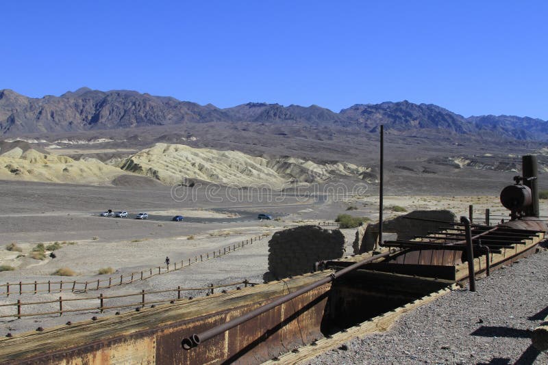 Borax Mine, Death Valley California Stock Photo - Image of death ...