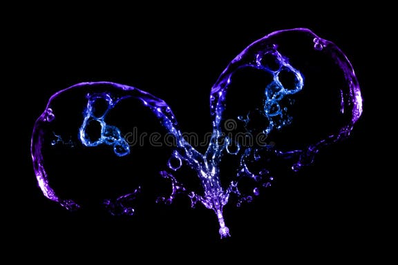 Borboleta do respingo ilustração stock. Ilustração de original - 22808433