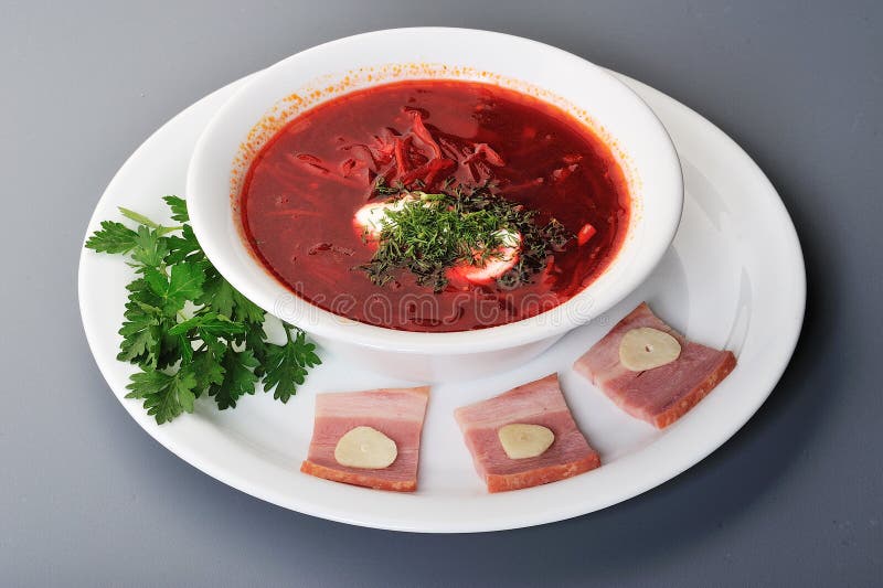 Borch stock photo. Image of gourmet, cabbage, cream, cuisine - 21999398