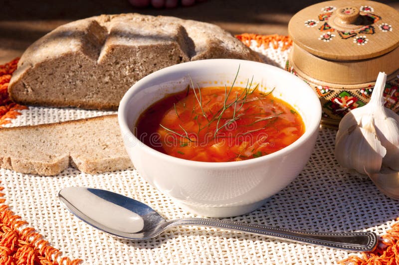 Borch stock photo. Image of gourmet, cabbage, cream, cuisine - 21999398