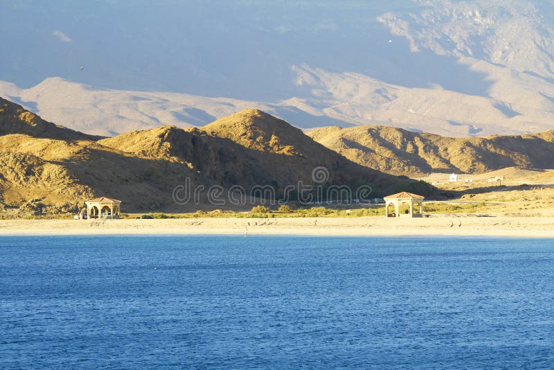 Bord De La Mer De L'Oman, Paysage De Mirbat Photo stock - Image du ...