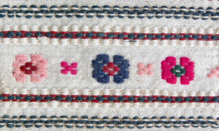 Bordado do pano ritual imagem de stock. Imagem de geométrico - 24390541