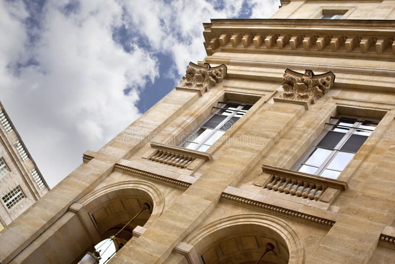 Bordeaux Opera stock photo. Image of french, baluster - 53543060