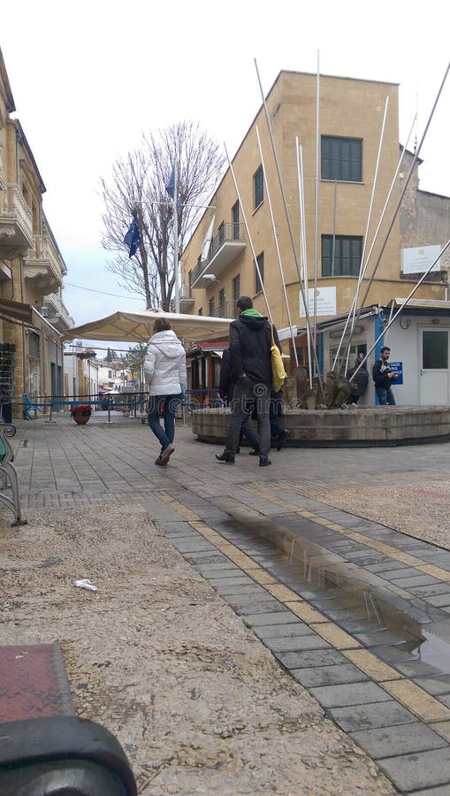 Border Checkpoint between Turkish Side of Cyprus and Greek Part ...