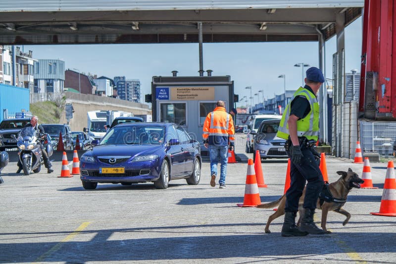 Border control editorial stock photo. Image of cars, euro - 57435453