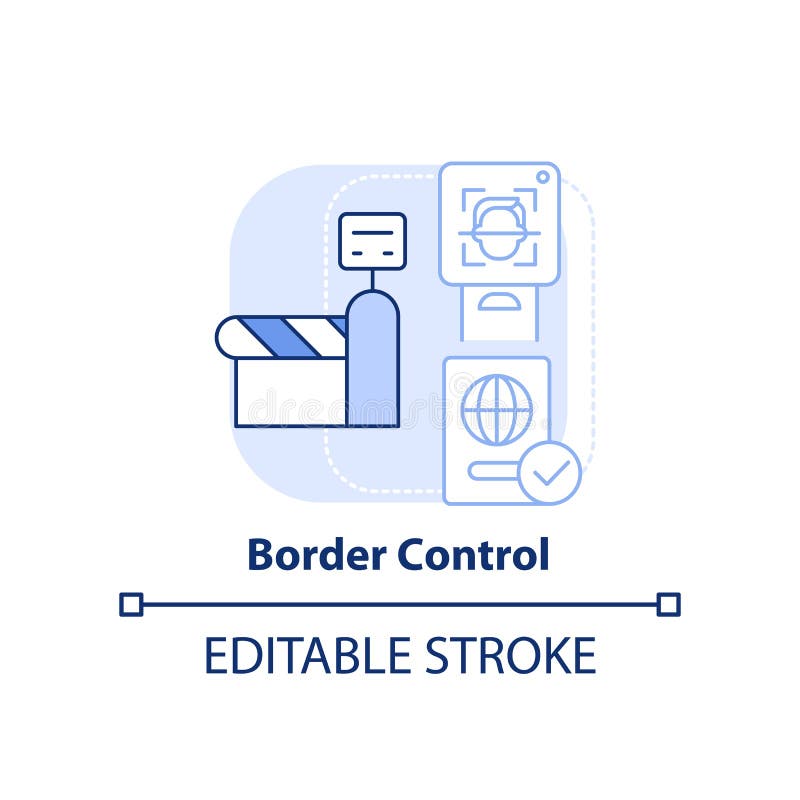 Immigration Checkpoints Stock Illustrations – 10 Immigration ...