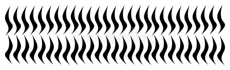 Border Curvy Element Design on White Background on White Background ...