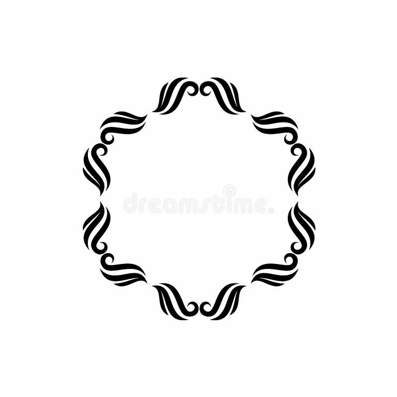 Border Decoration and Royal Frame Vector Design Template Stock Vector ...