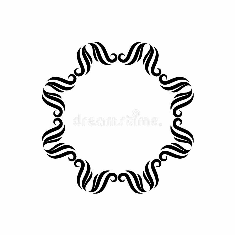 Border Decoration and Royal Frame Vector Design Template Stock Vector ...