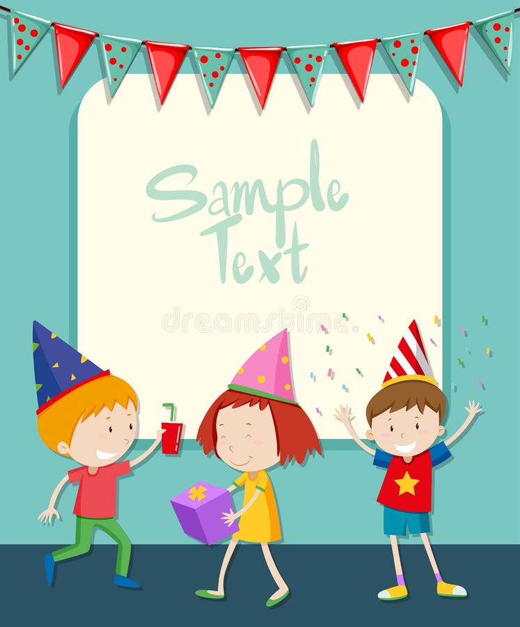 Border Design Children Dancing Stock Illustrations – 65 Border Design ...