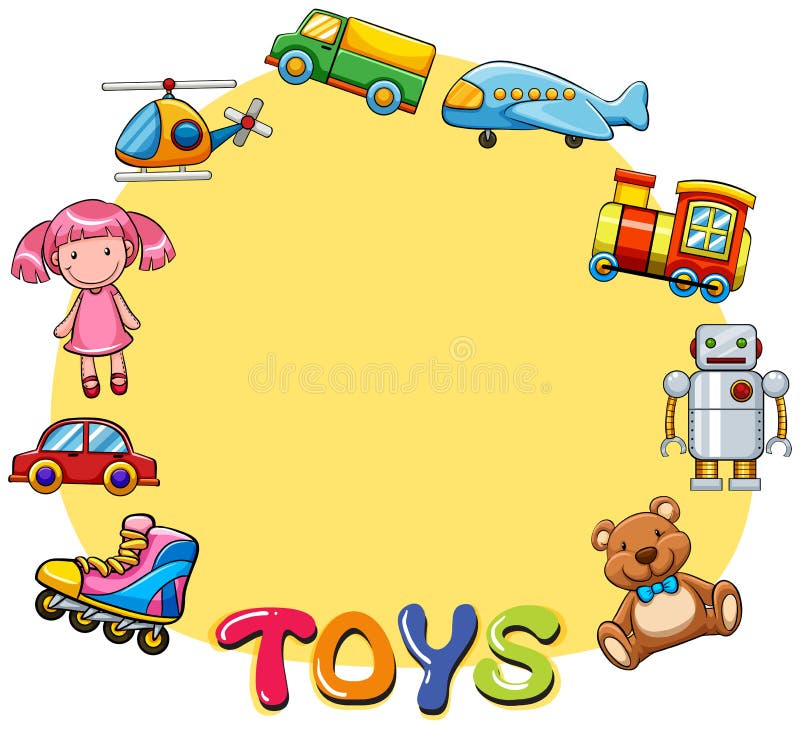 Toys Border Stock Illustrations – 2,044 Toys Border Stock Illustrations ...