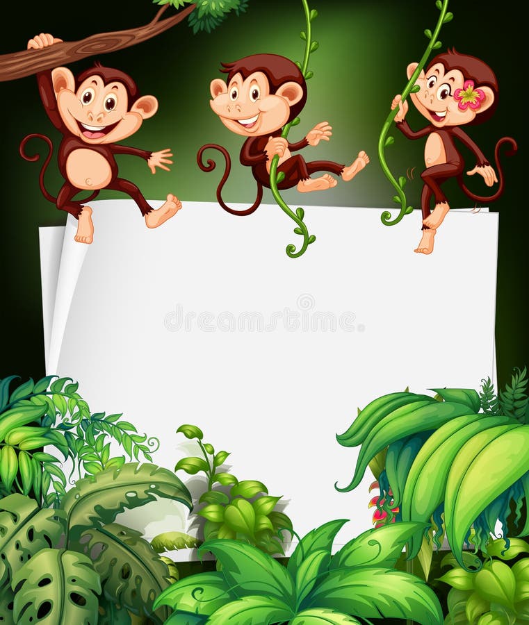 Design Of Monkey Boxing Draw Stock Vector - Illustration of business ...