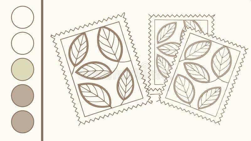 Stamp Edge Designs, Decorative Vector Design Border Elements. Vector ...