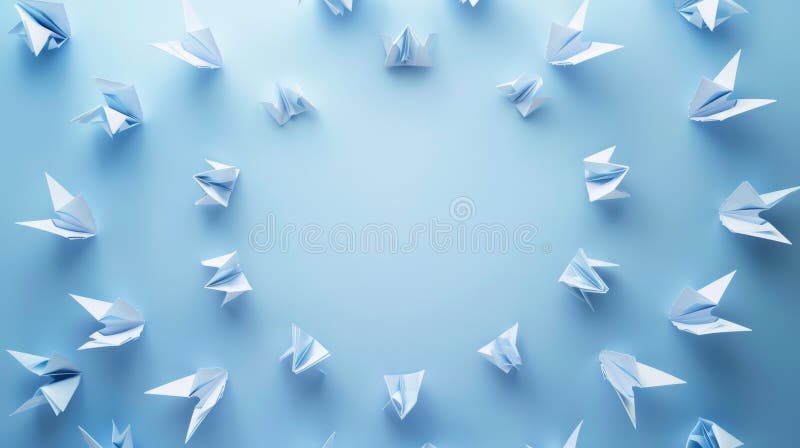 Border Frame Background with Back To School Concept Featuring Paper ...