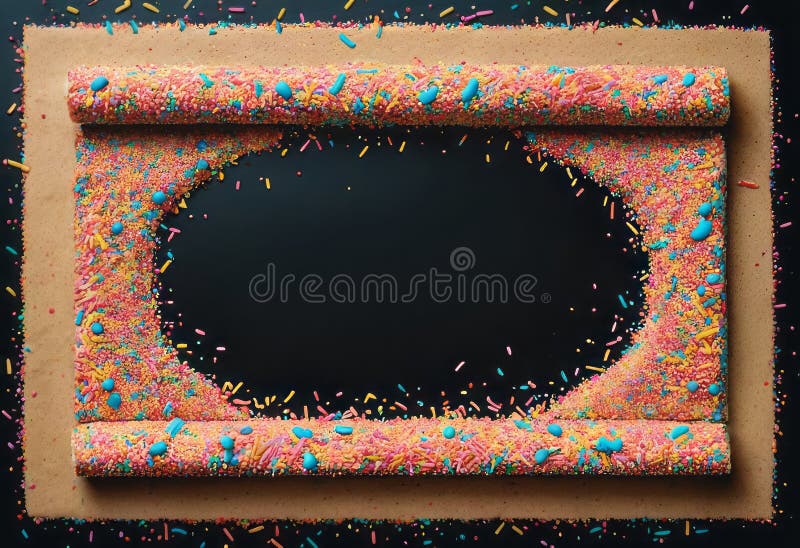 Sprinkles Borders Stock Illustrations – 33 Sprinkles Borders Stock ...