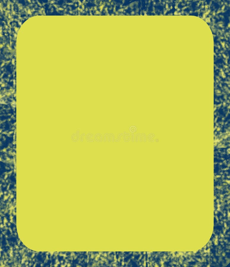 Border and Frame Design with Yellow Shade Stock Illustration ...