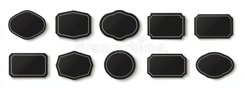 A Border Frame Featuring a Scallop Edge in Modern Rectangular, Oval ...