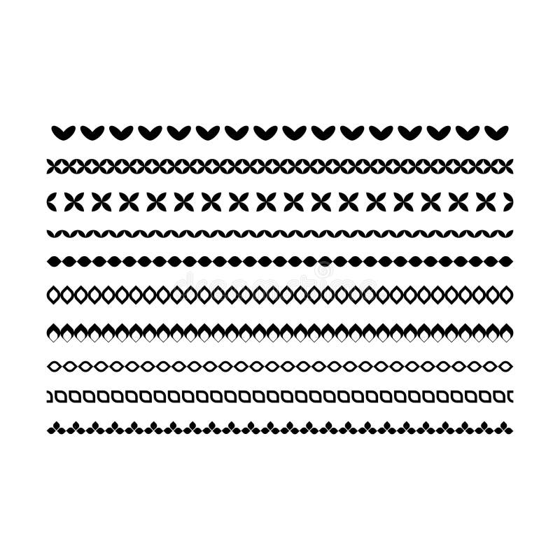 Horizontal Divider Line Stock Illustrations – 6,004 Horizontal Divider ...