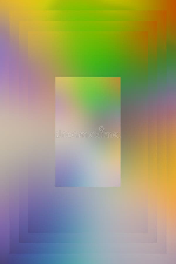 Border Frame Template Blur Gradient Background, Light Decoration Stock ...