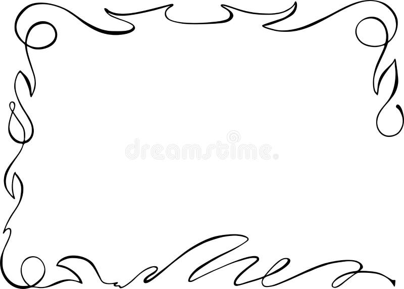 Border Guard Black Graphic Asymmetric for the Design of a Document ...