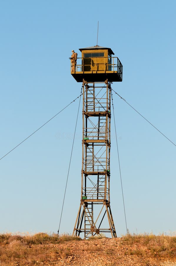 Border Guard watchtower stock photo. Image of outdoor - 28613790