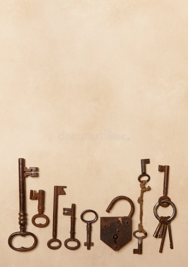 Border of keys stock photo. Image of protect, antique - 25456340 Border of keys stock photo. Image of protect, antique - 25456340