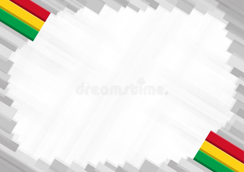 Border Made with Guyana National Colors Stock Vector - Illustration of ...