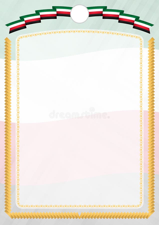 Border Kuwait Flag Stock Illustrations – 851 Border Kuwait Flag Stock ...