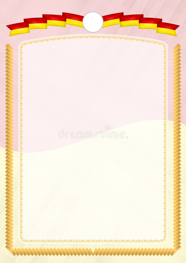 Border Made with Macedonia National Flag Stock Vector - Illustration of ...