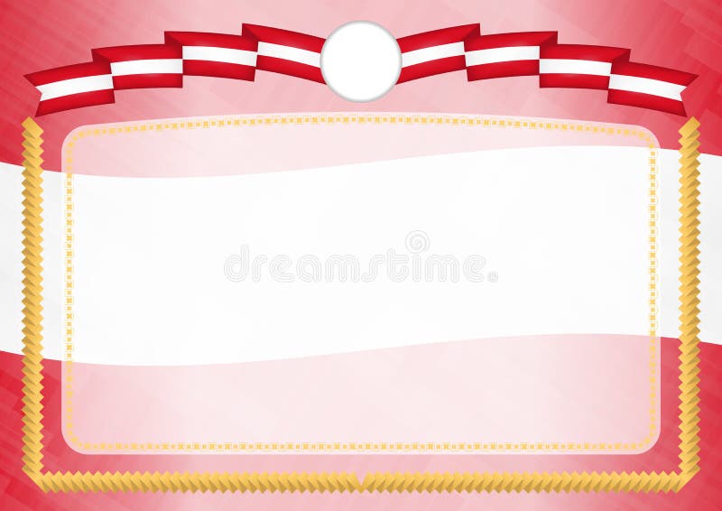 Border Made with Peru National Flag Stock Vector - Illustration of ...