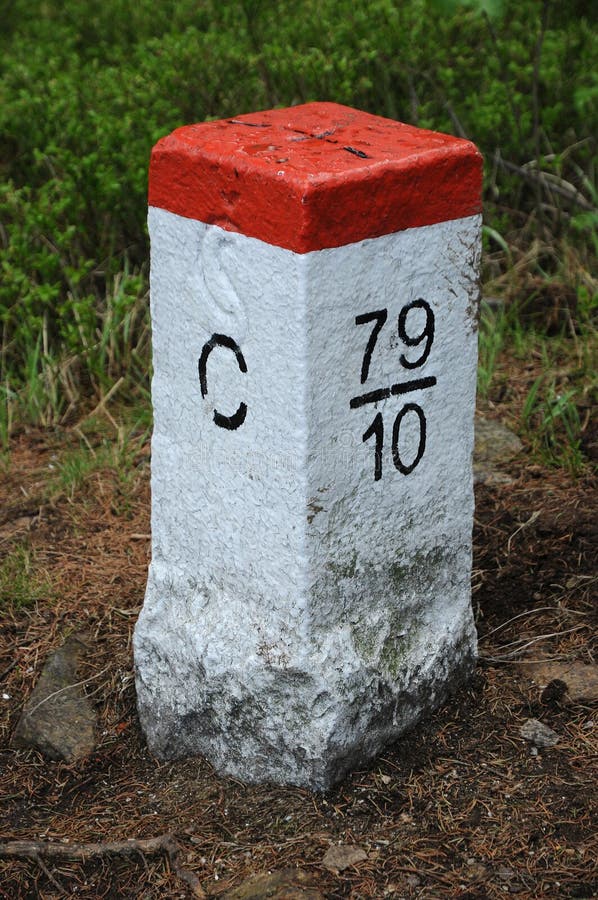 Border marking stock photo. Image of element, stone, borderline - 72953876
