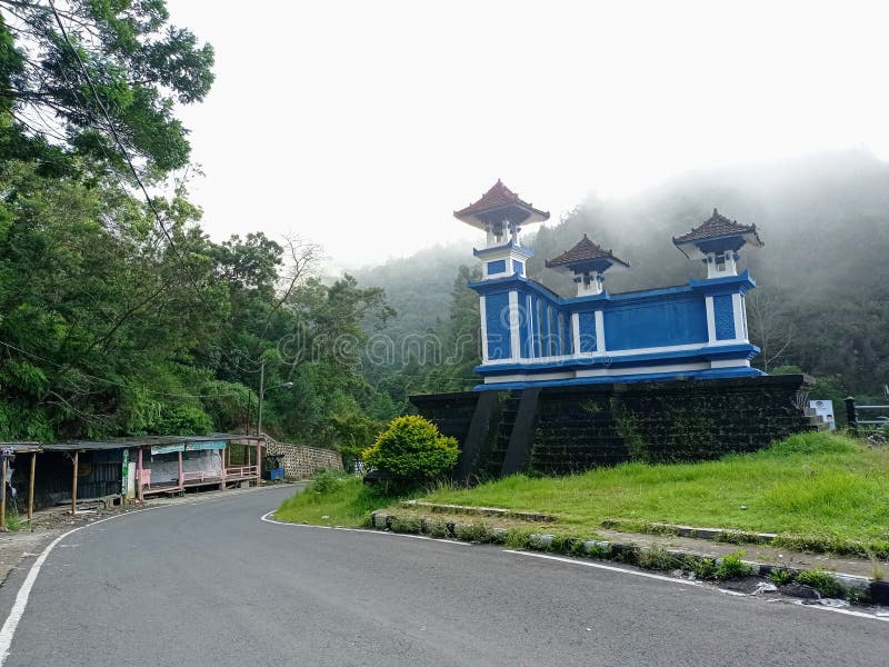 The Border Monument between Central Java and East Java Stock Photo ...